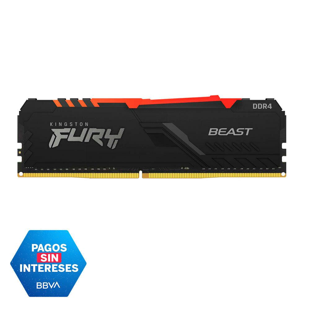 Kingston FURY Memoria RAM Kingston FURY Beast RGB DDR4 16Gb 3600MHz ...