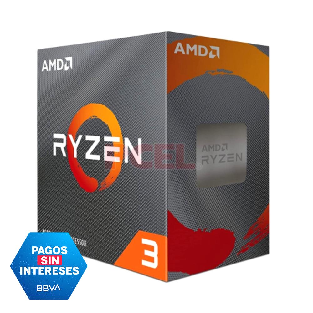 AMD Procesador AMD Ryzen 3 4100 3.8/4Ghz 4MB_Cache AM4 | PC Factory