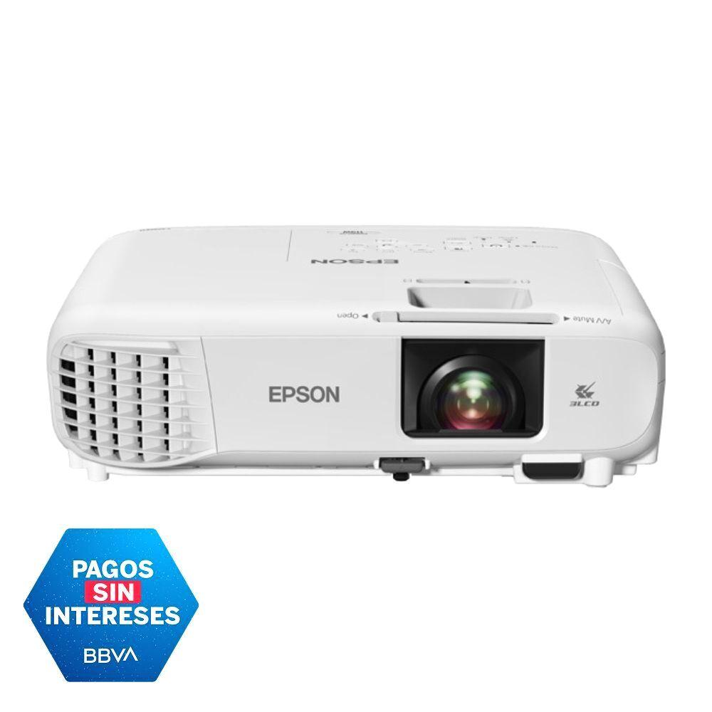 Epson Proyector 4000 lúmenes PowerLite 119W 3LCD WXGA portátil | PC Factory