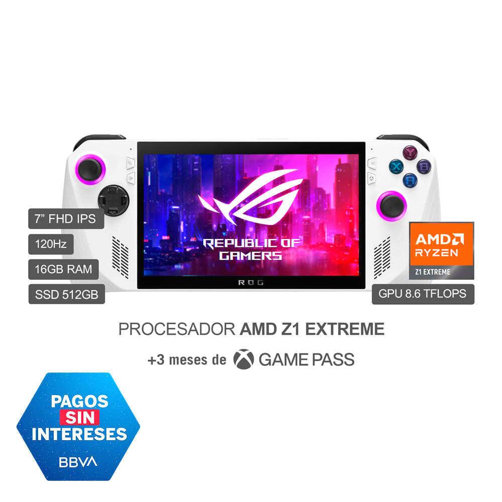 Asus Consola Portátil ROG Ally AMD Z1 Extreme 512GB SSD 16GB 7" FHD IPS ...