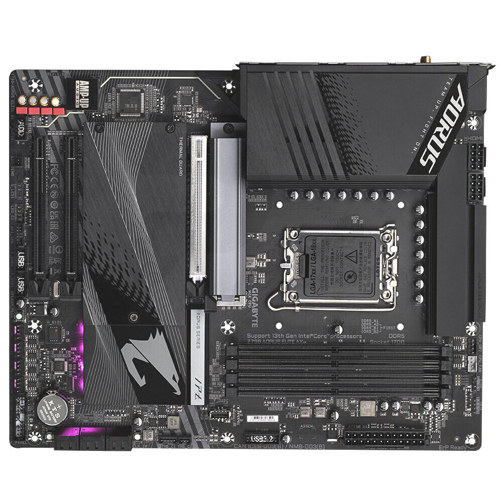 Gigabyte Placa Madre Gigabyte Z790 AORUS ELITE AX WIFI y BT tamaño ATX ... Gigabyte Placa Madre Gigabyte Z790 AORUS ELITE AX WIFI y BT tamaño ATX ...