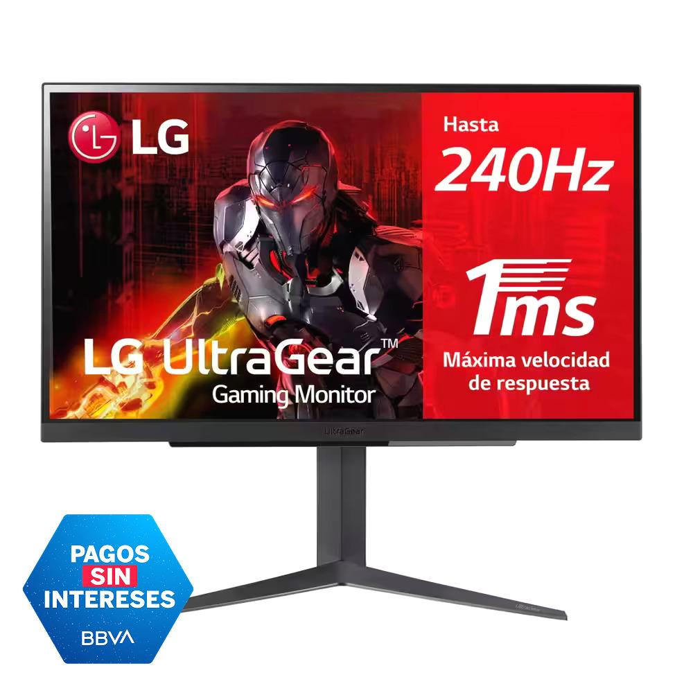 LG Monitor Gamer 27" QHD 2K Panel IPS 240Hz 1ms FreeSync Premium ...