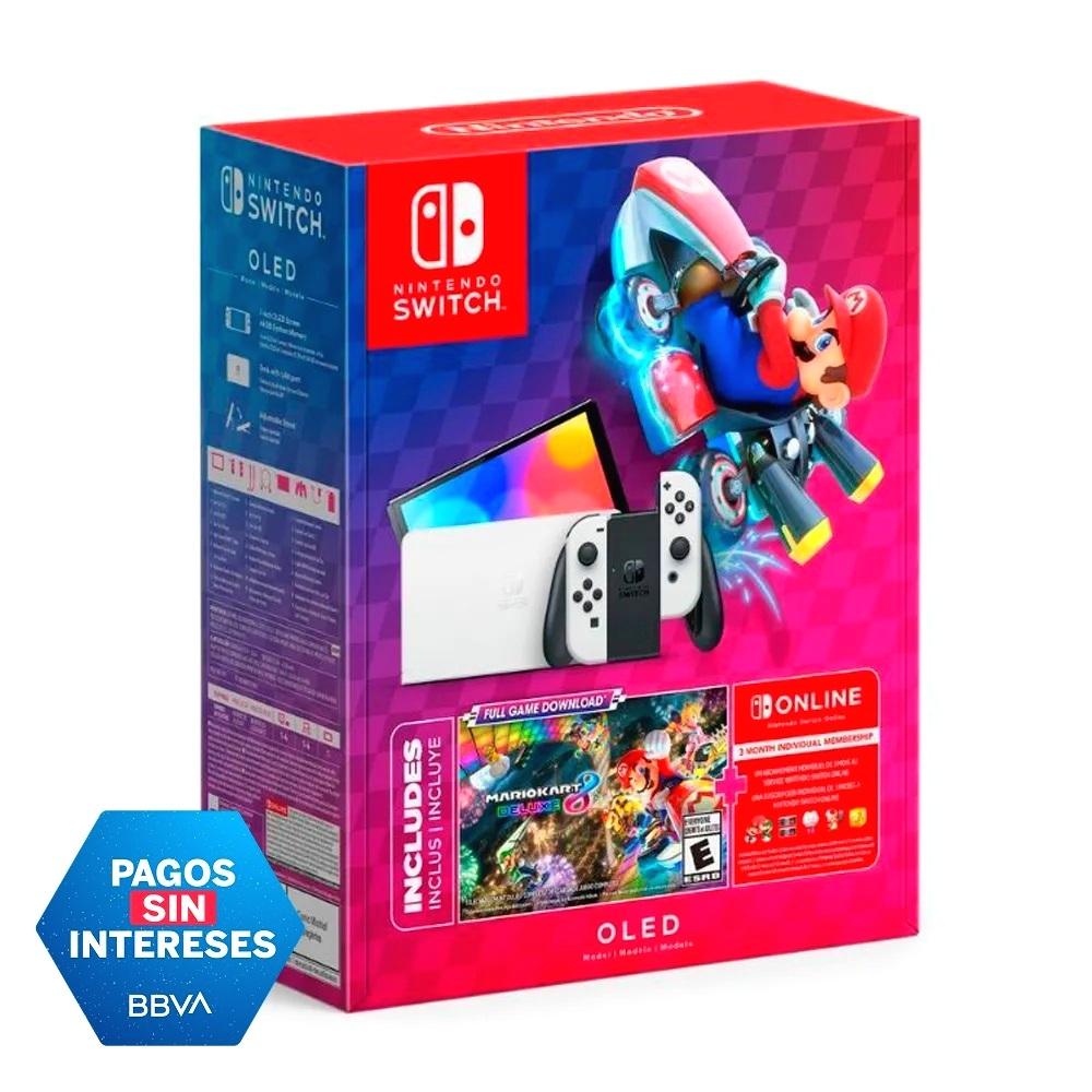 Nintendo Consola Nintendo Switch OLED Mario Kart 8 Bundle | PC Factory